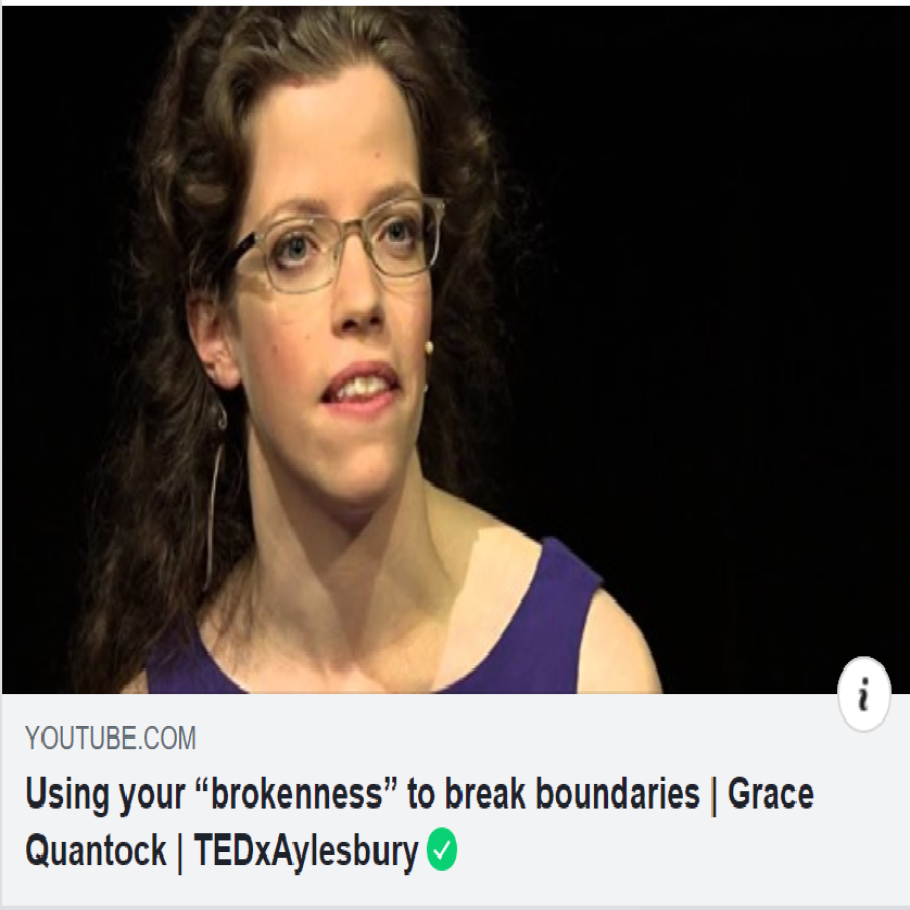 Using your “brokenness” to break boundaries | talktotherainbow.co.uk